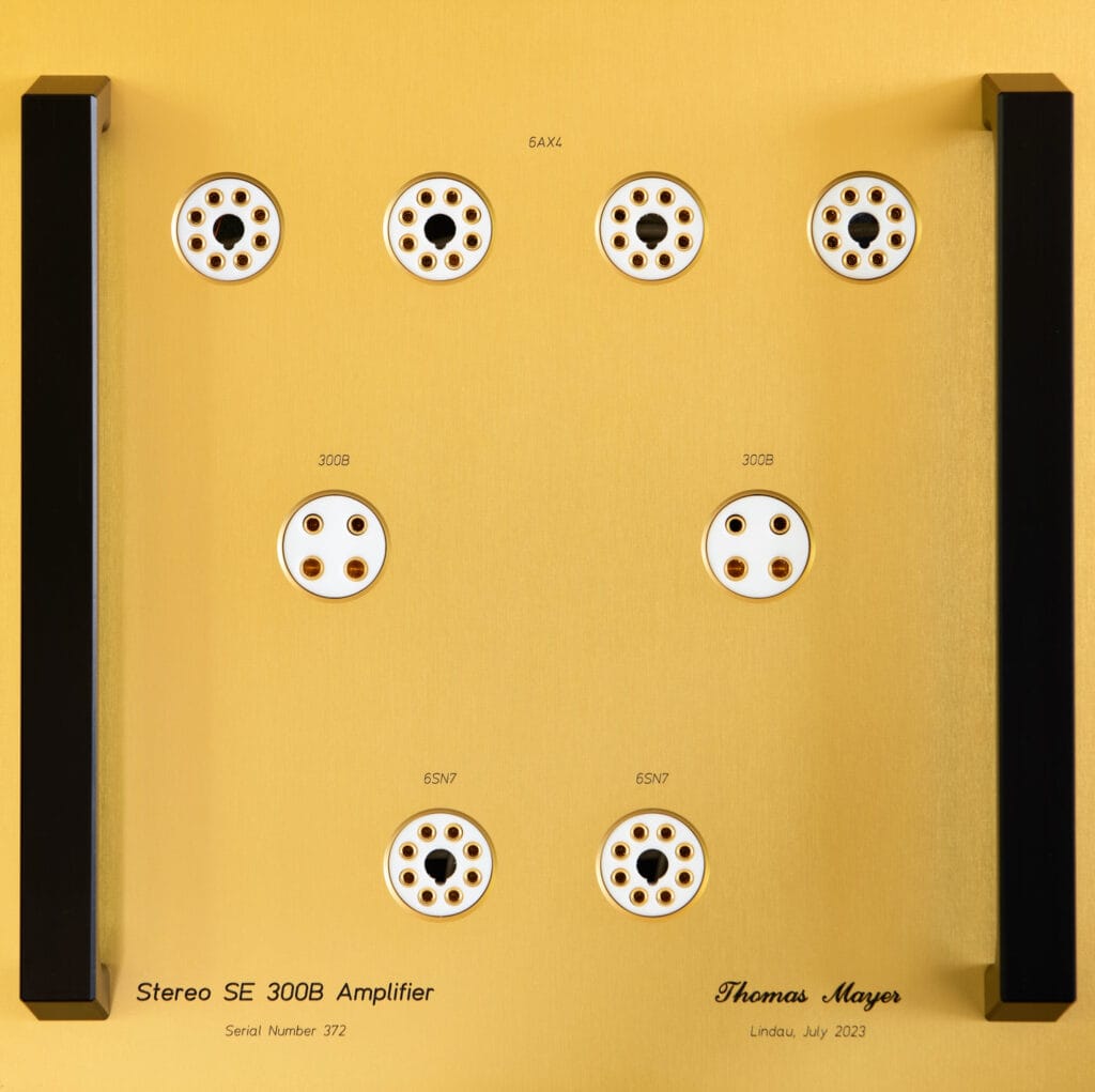 Thomas Mayer Stereo 300B Tube Power Amplifier – Ultimate High-Fidelity