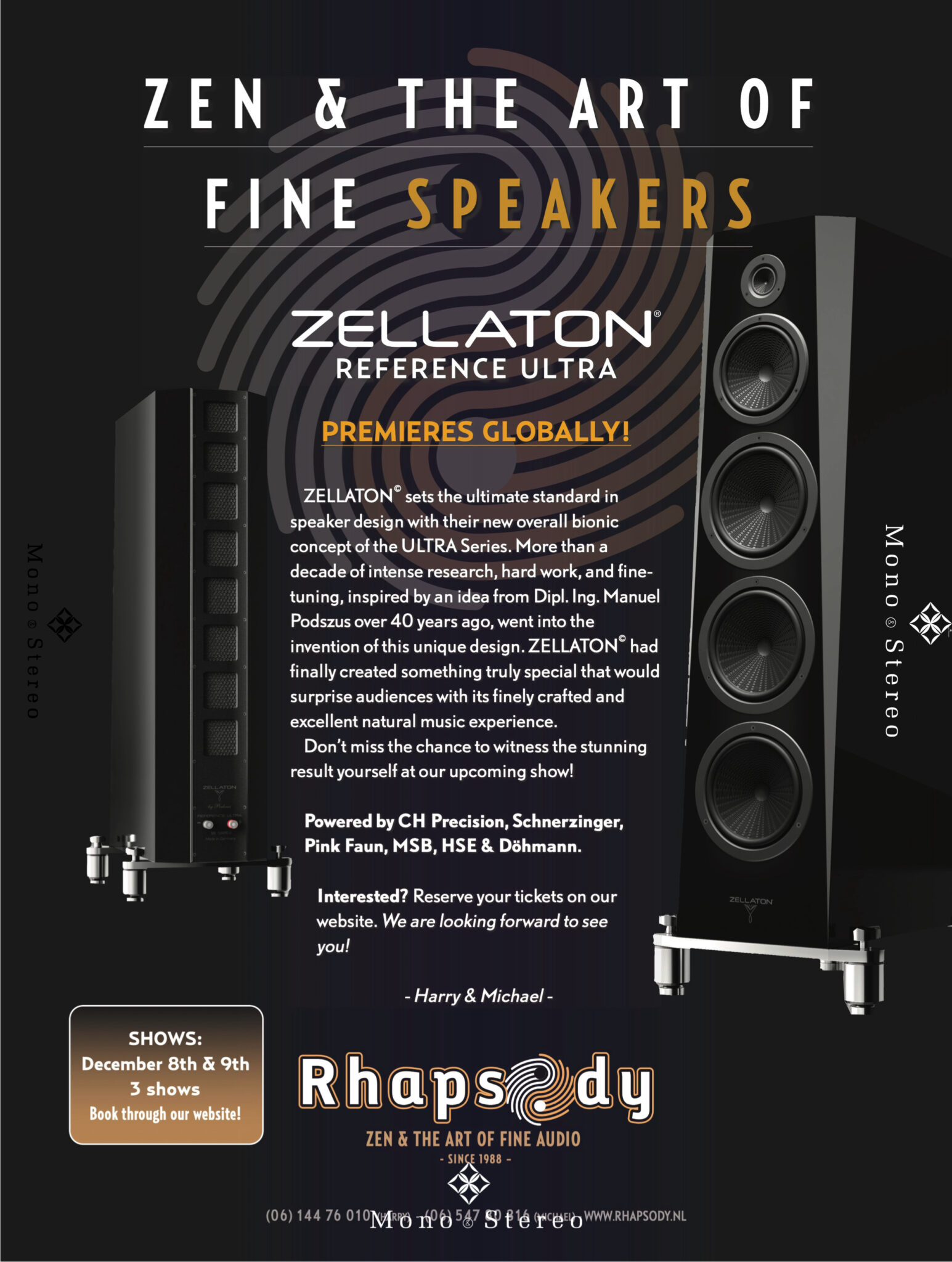 ZELLATON ULTRA Diaphragm – Speaker Line – Ultimate High-Fidelity