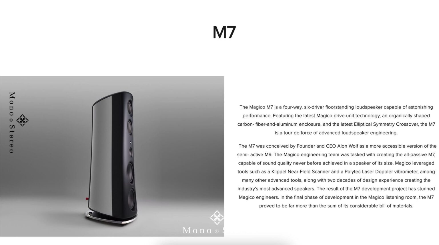 Magico M7 – Ultimate High-Fidelity