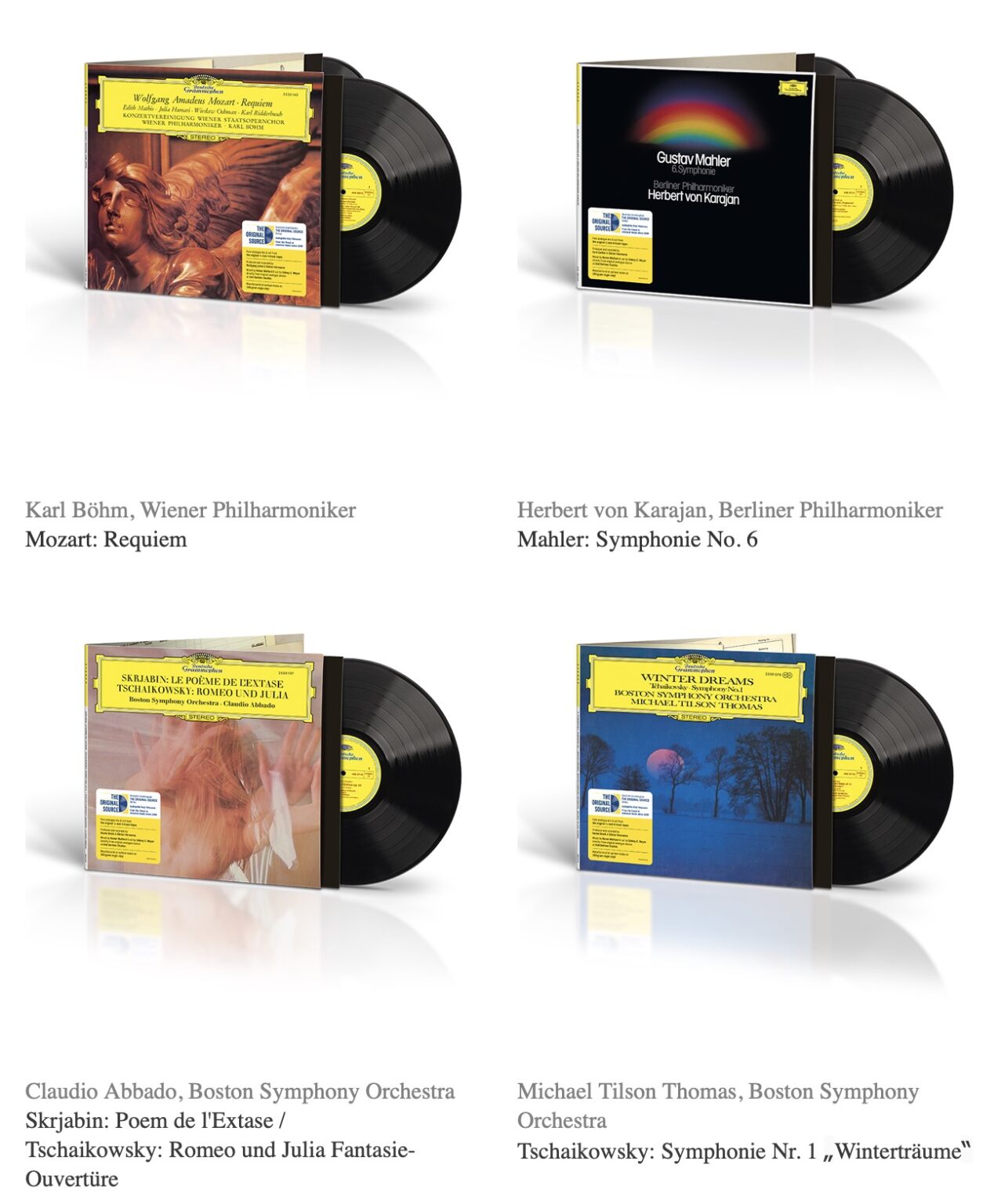 Deutsche Grammophon Original Source Vinyl – Batch #7 – Ultimate High ...