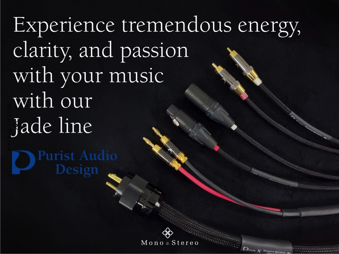 Purist Audio Design Jade Cables – Ultimate High-Fidelity