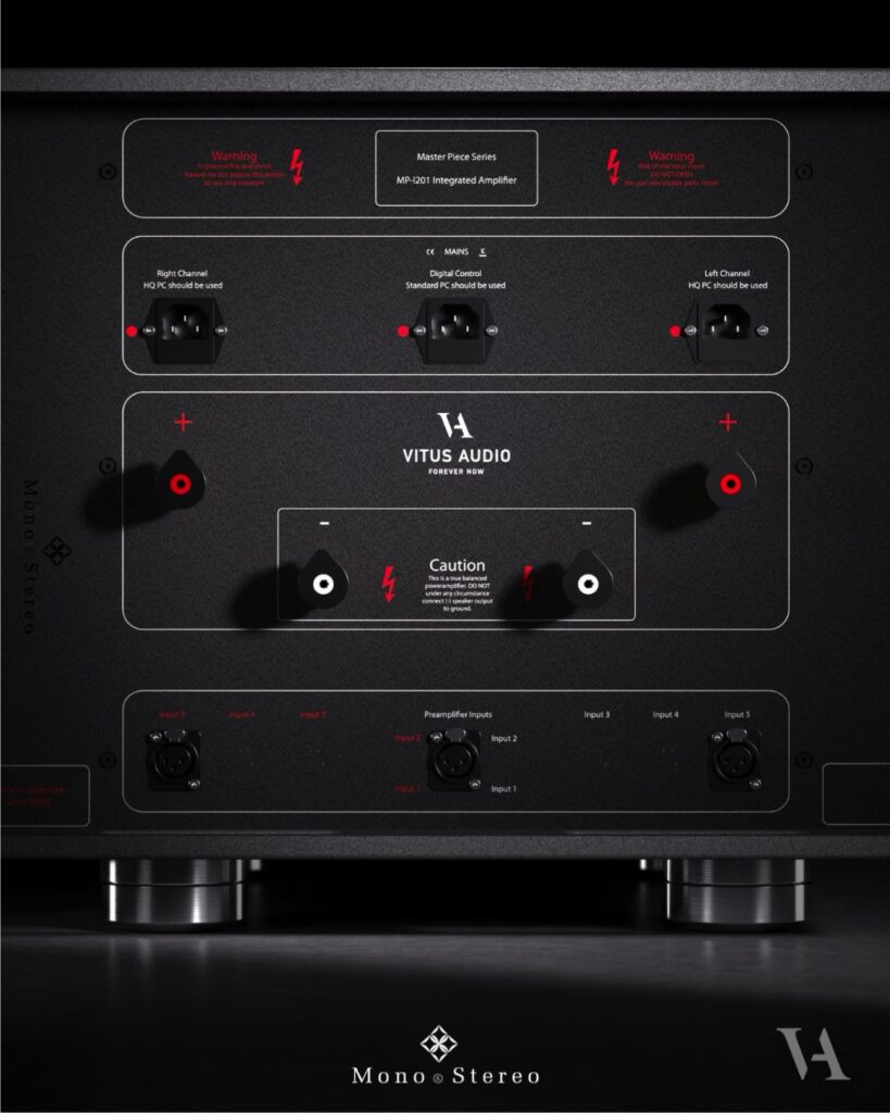 Vitus Audio MP-S201 Stereo Power Amplifier – Ultimate High-Fidelity