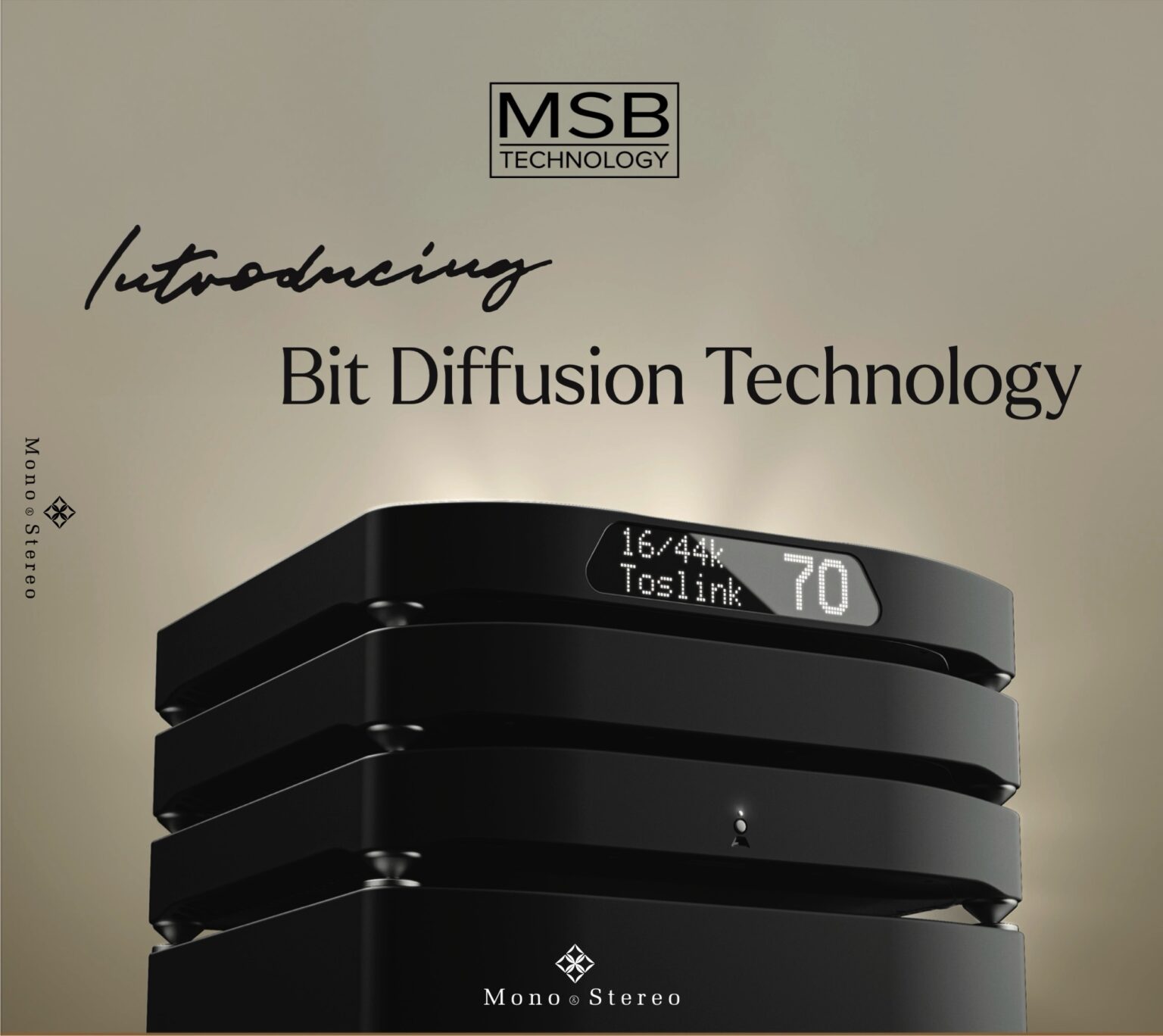 MSB Bit Diffusion Technology Ultimate High Fidelity