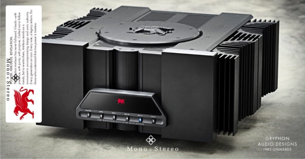 Gryphon Antileon Revelation Amplifier – Ultimate High-Fidelity