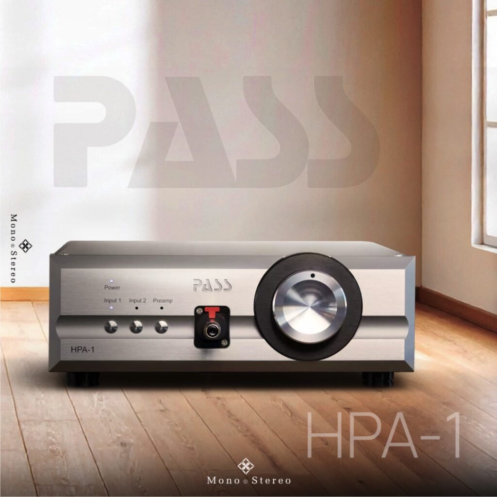 Pass Laboratories HPA-1 Headphone Amplifier – Ultimate High-Fidelity