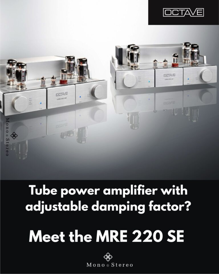 Octave MRE 220 Se Mono Power Amplifier – Ultimate High-Fidelity