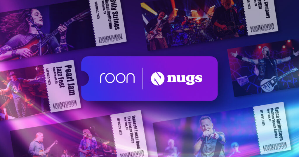 BIG NEWS FOR MUSIC LOVERS: NUGS INTEGRATATION WITH ROON – Ultimate High ...